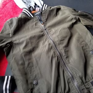 Distortion | Jackets & Coats | Distortion Hooded Jacket Green Size M ...